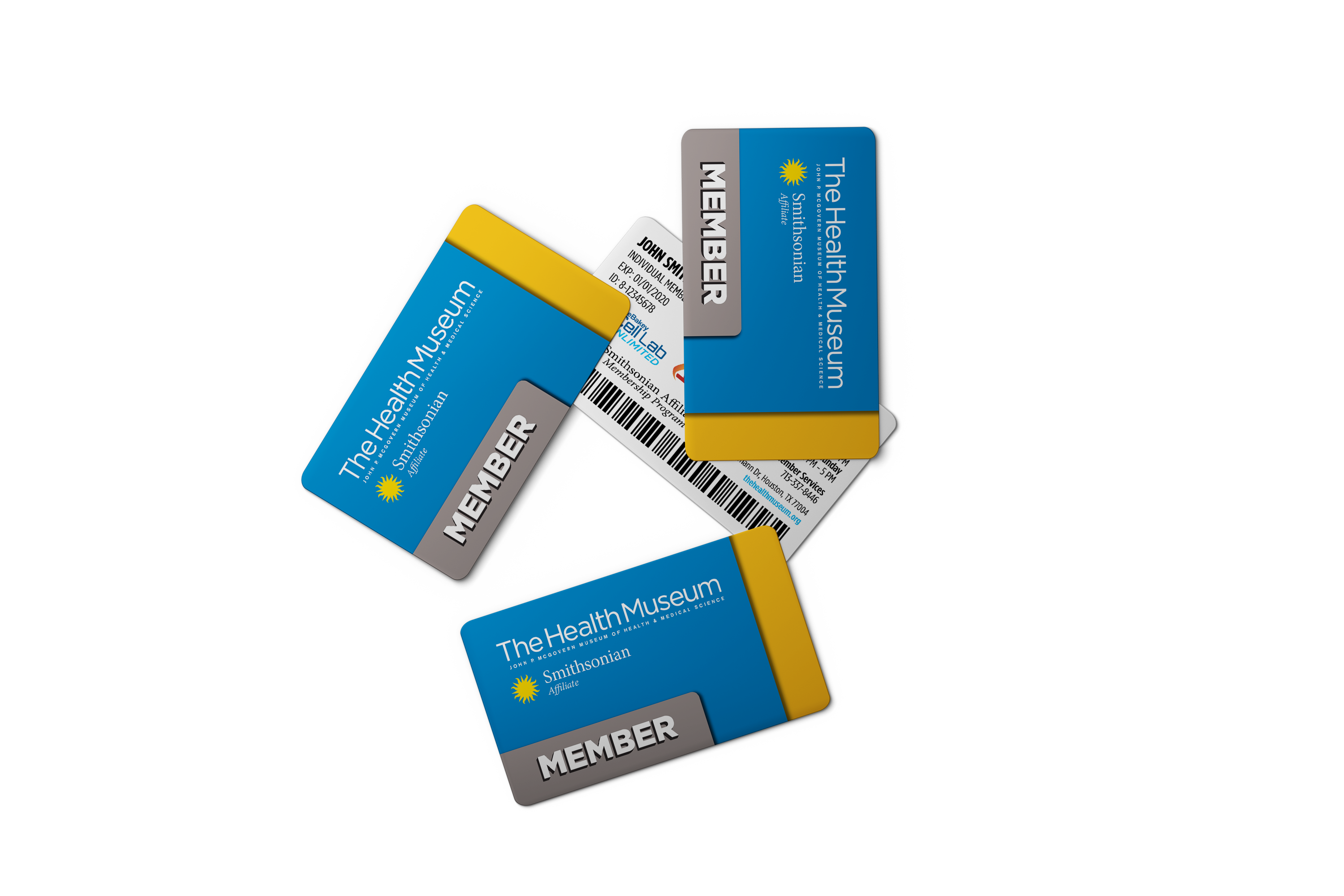 The Health Museum – Membership Cards – Cyrus Karami